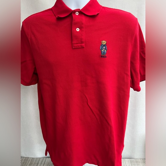 Polo Ralph Lauren | Shirts | Mens Polo Ralph Lauren Red Polo Shirt ...
